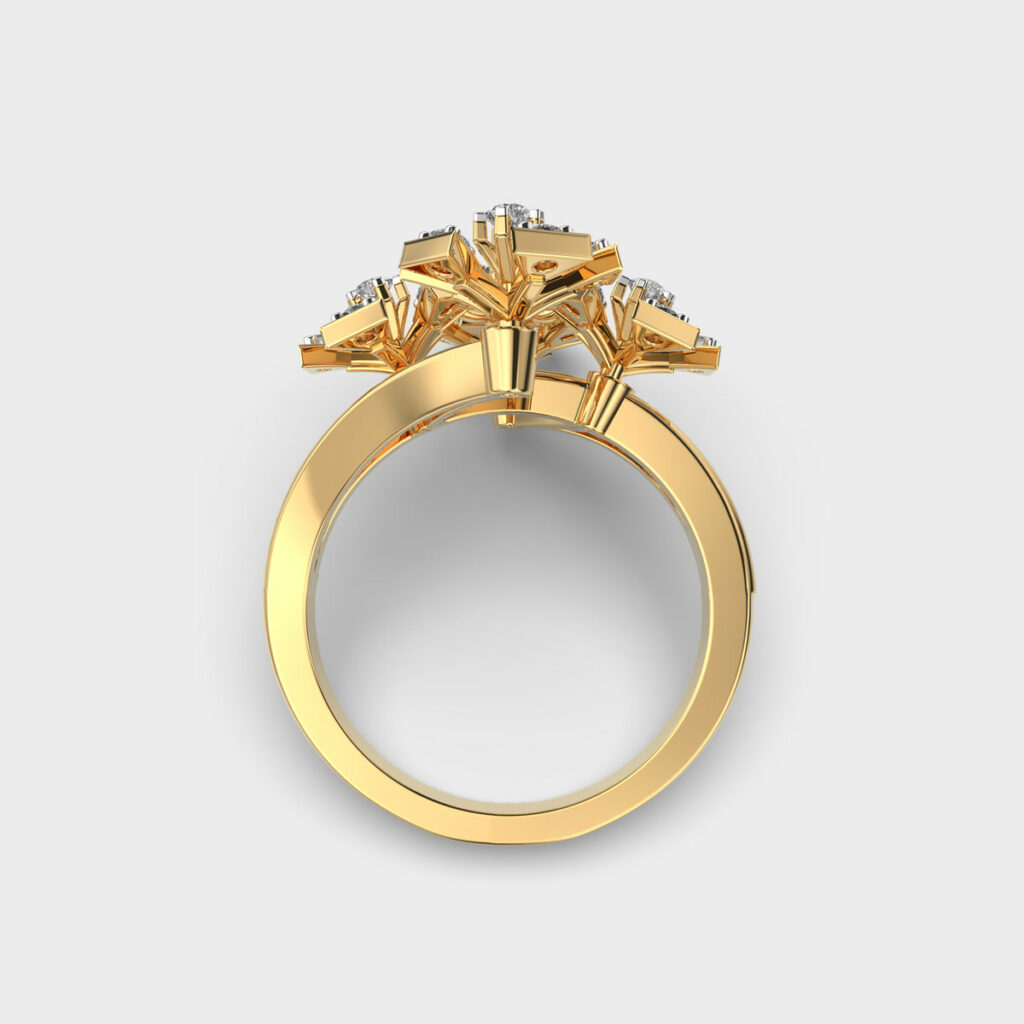 Buy Fireworks Cocktail Ring At Jewelbox