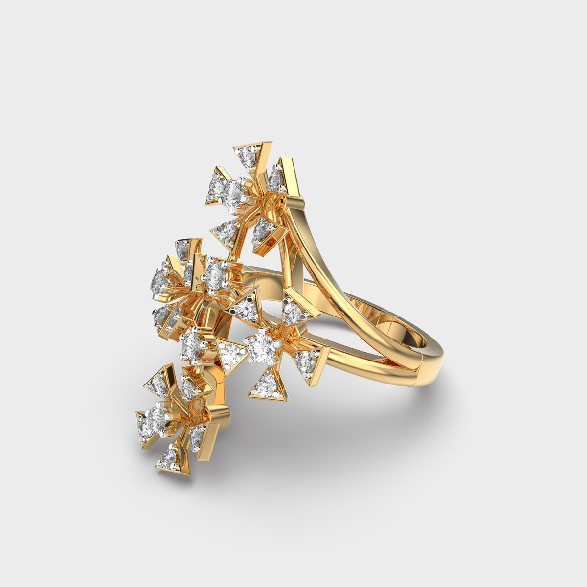 Buy Fireworks Cocktail Ring At Jewelbox
