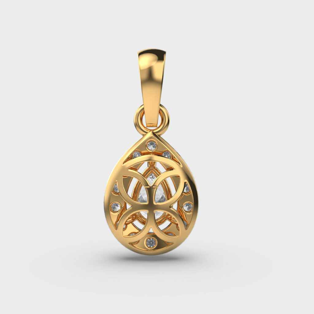 Buy Elixir Droplet Diamond Pendant Online | Jewelbox