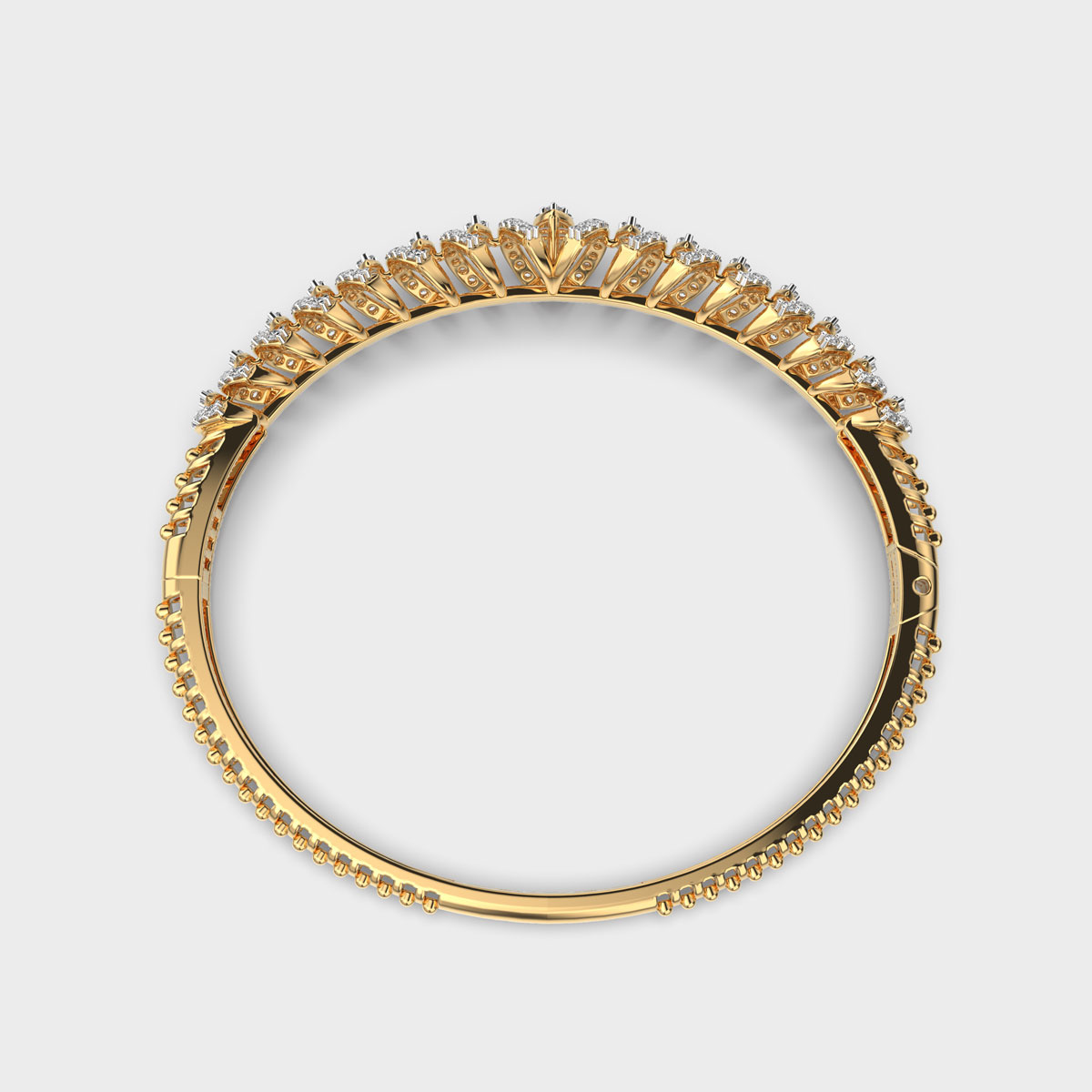 Buy Gleaming Ecstasy Round Diamond Bracelet At Jewelbox