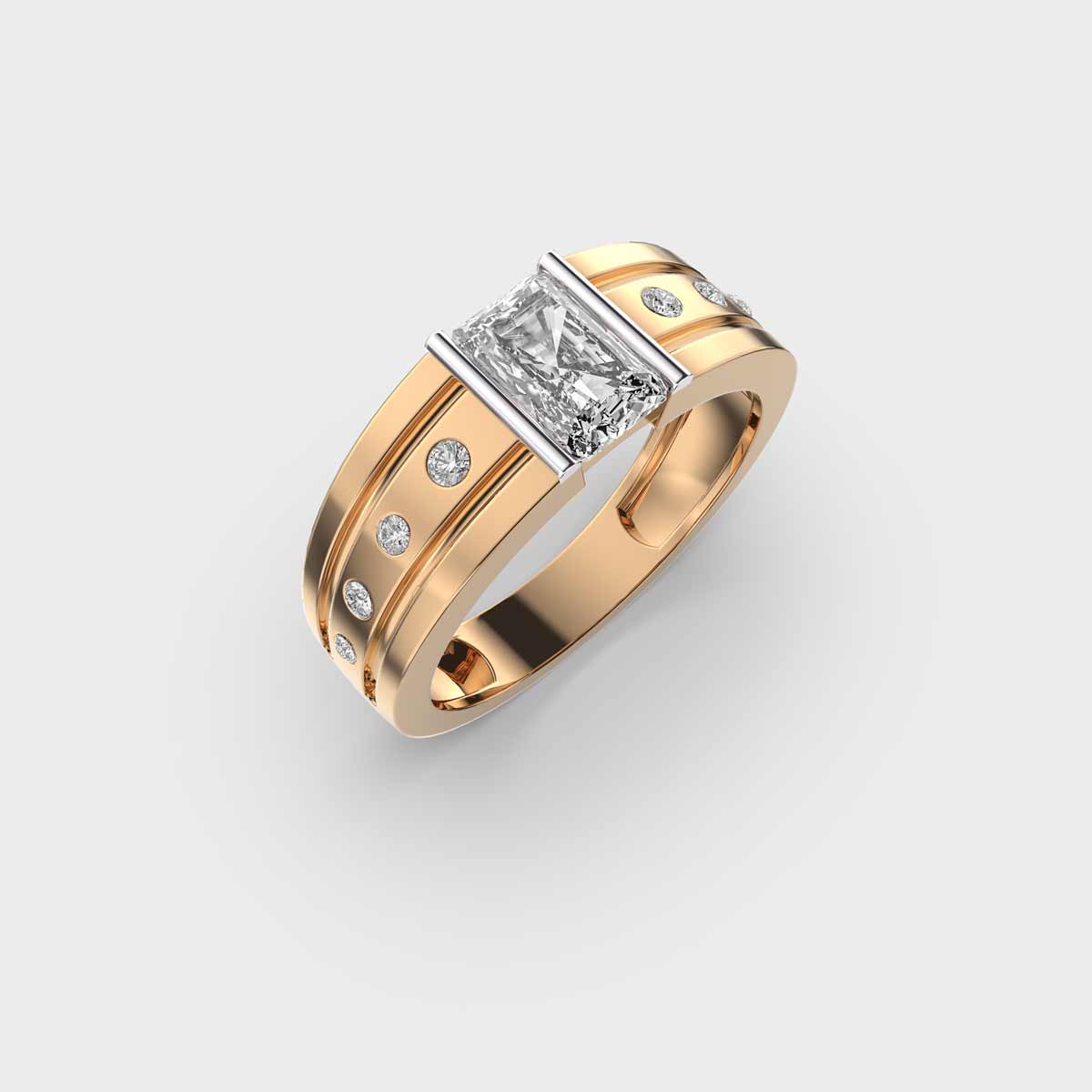 Buy Radiance Of Divinity Diamond Men's Ring At Jewelbox