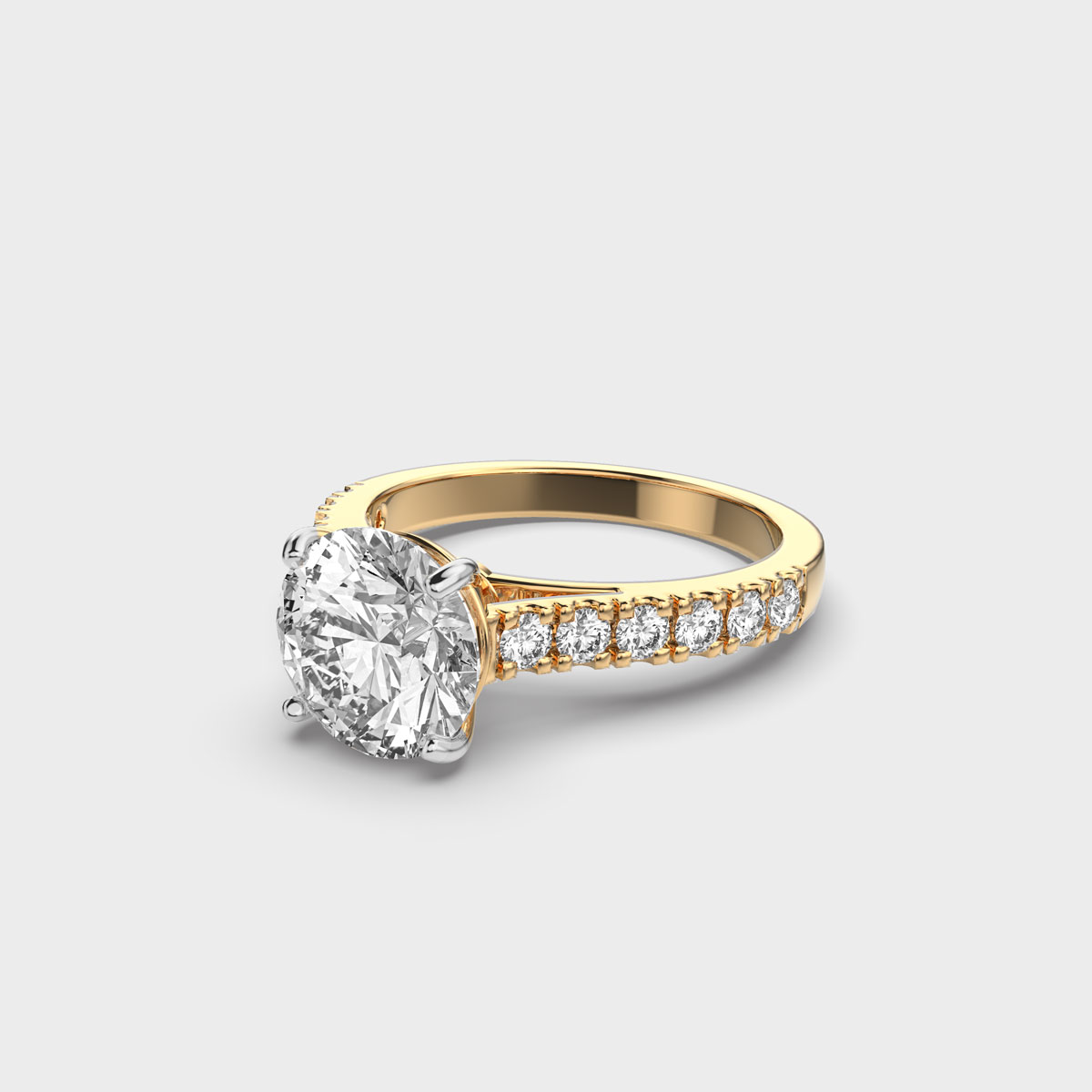 2 Carat Classic Solitaire Ring