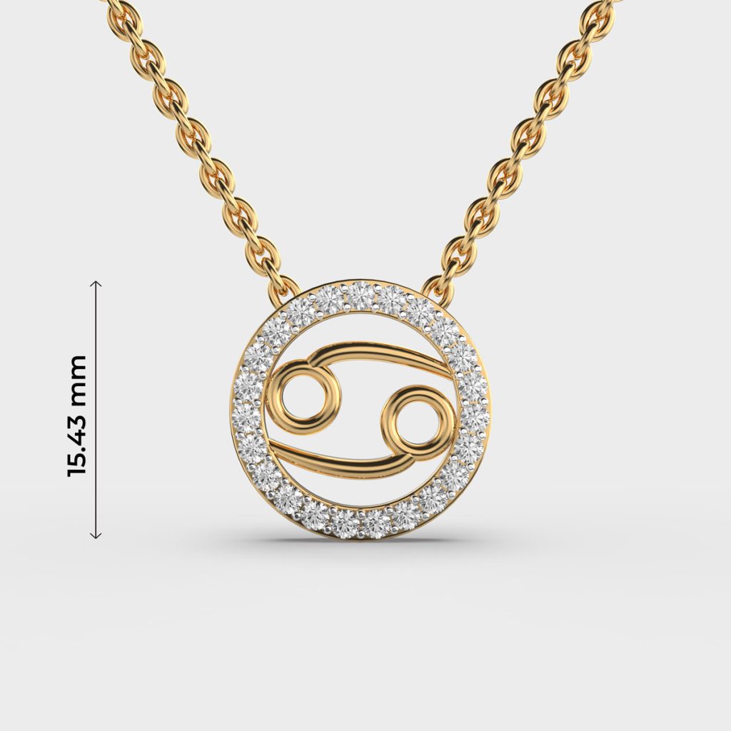 Zodiac Cancer Pendant
