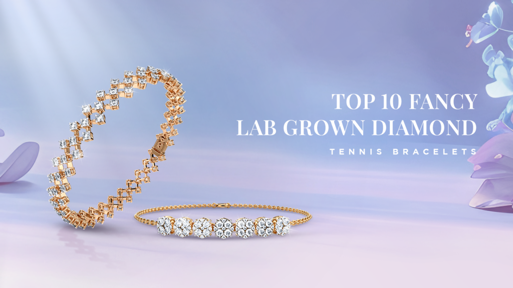 Top 10 Fancy Lab Grown Diamond Tennis Bracelets | Jewelbox