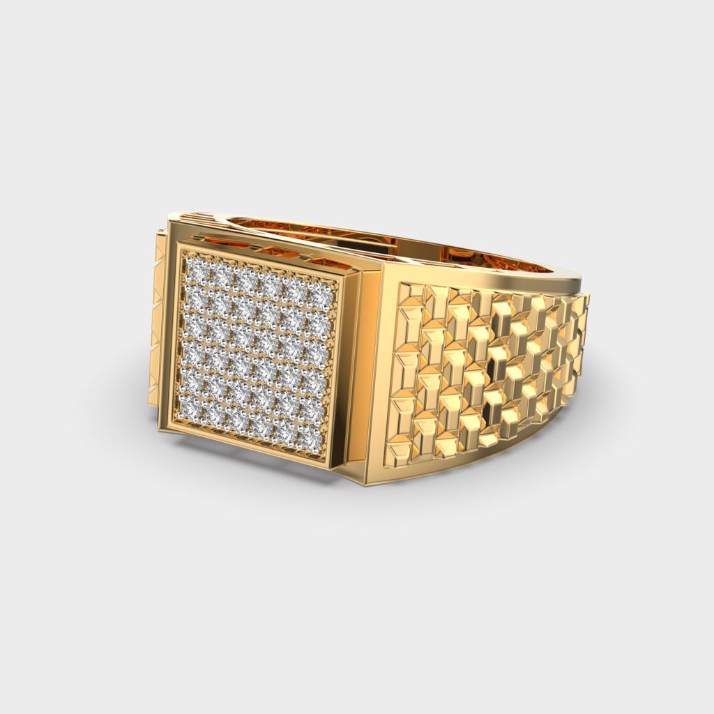 Buy Crowned Hero Diamond Ring For Men At Jewelbox