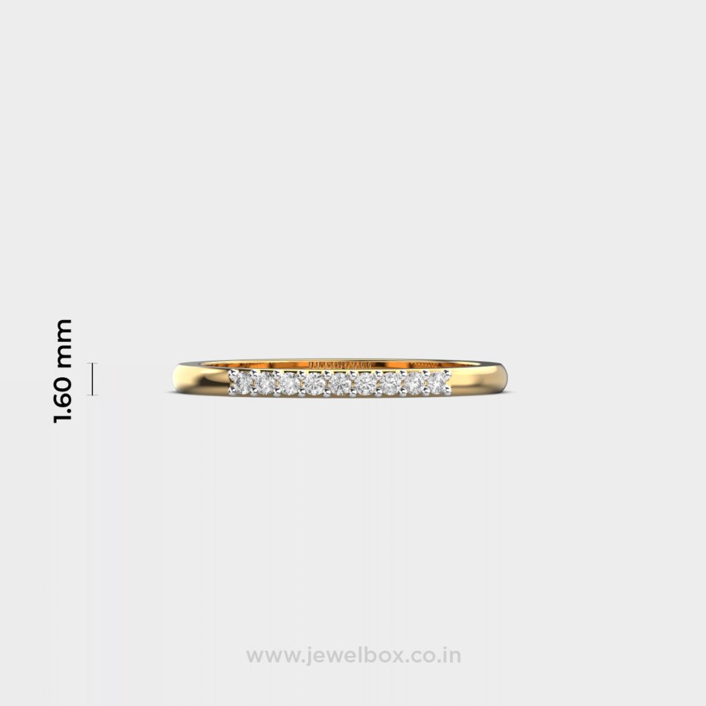Classic Stackable Diamond Band Ring