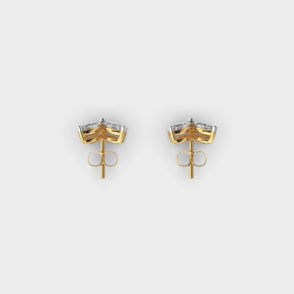 Buy Petite Flora Garden Diamond Studs At Jewelbox